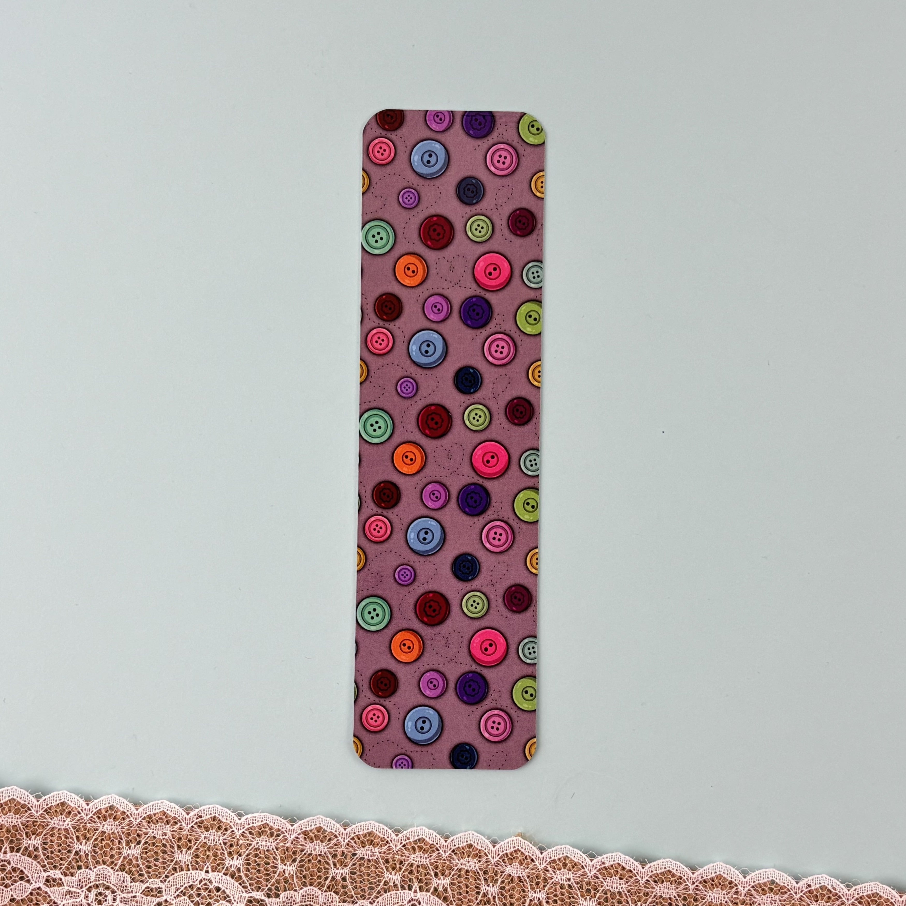 Button Bookmark - Original by HollieInk | The Ellipses Collection