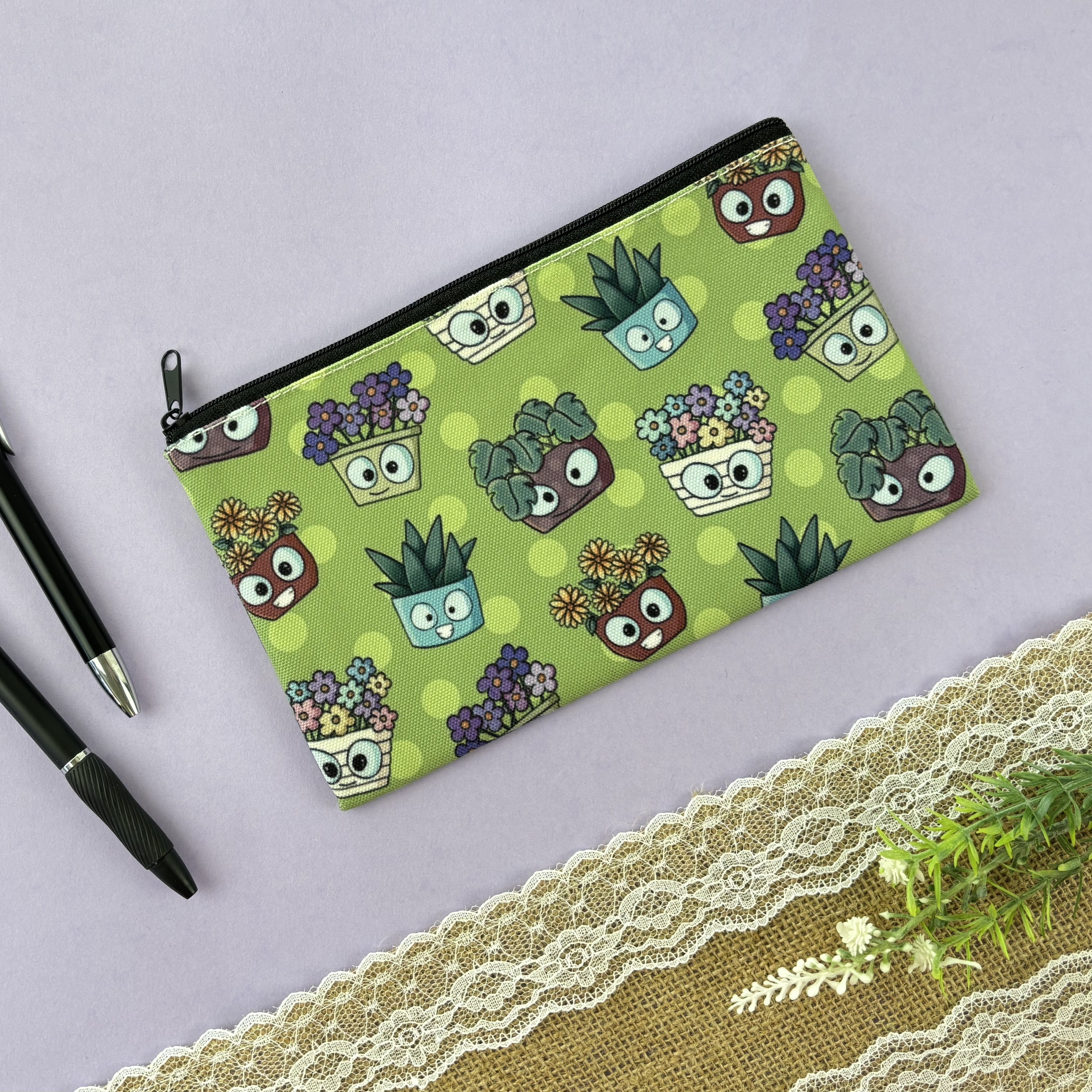 Pencil Case Plants - HollieInk | The Ellipses Collection